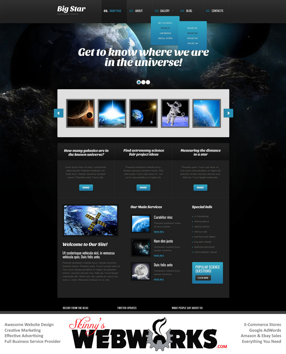  Website Design Ideas For Students Caava Design Uses A Mix Of 